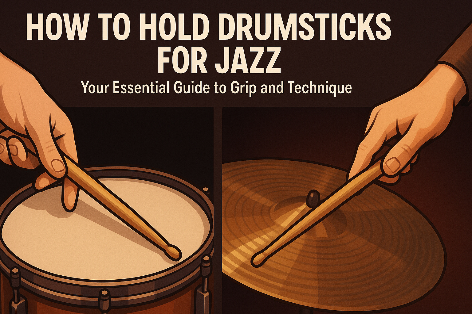 How to Hold Drumsticks for Jazz: Your Essential Guide to Grip and ...