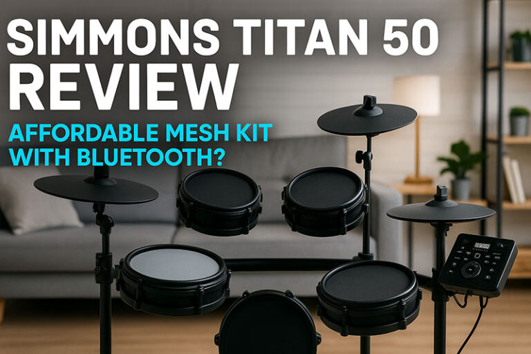 Simmons Titan 50 Review: An In-Depth Look at the Electronic Drum Kit ...