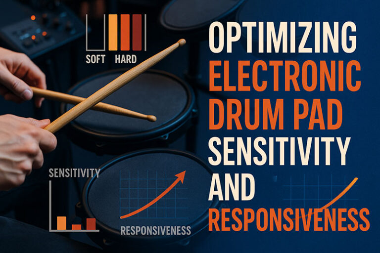 Pad Sensitivity and Responsiveness for Electronic Drum Pads - CCDrums
