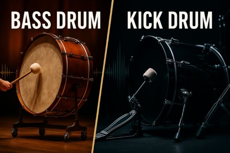 Bass Drum vs. Kick Drum: A Drummer's Guide to the Great Debate - CCDrums